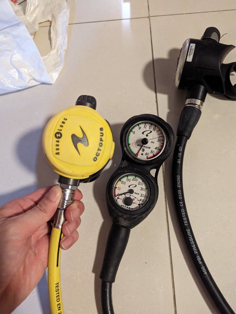 Octopus rig for scuba diving, Sports Equipment, Sports & Games, Water ...