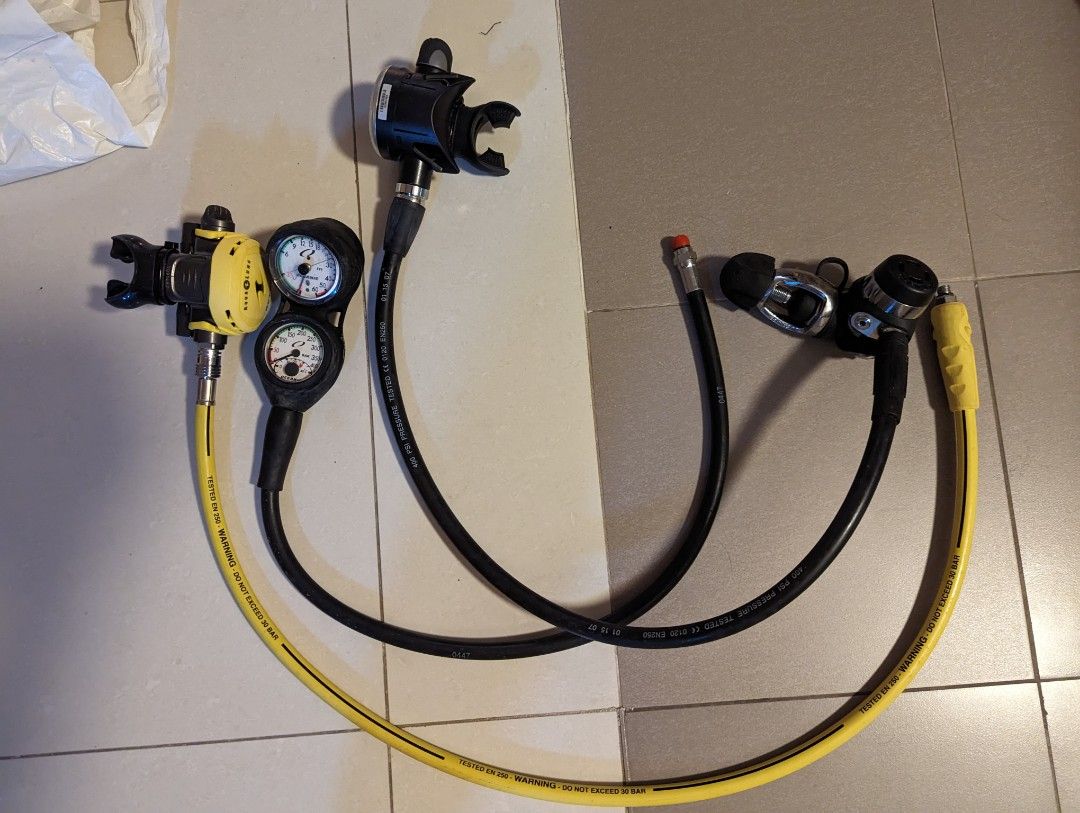 Octopus rig for scuba diving, Sports Equipment, Sports & Games, Water ...