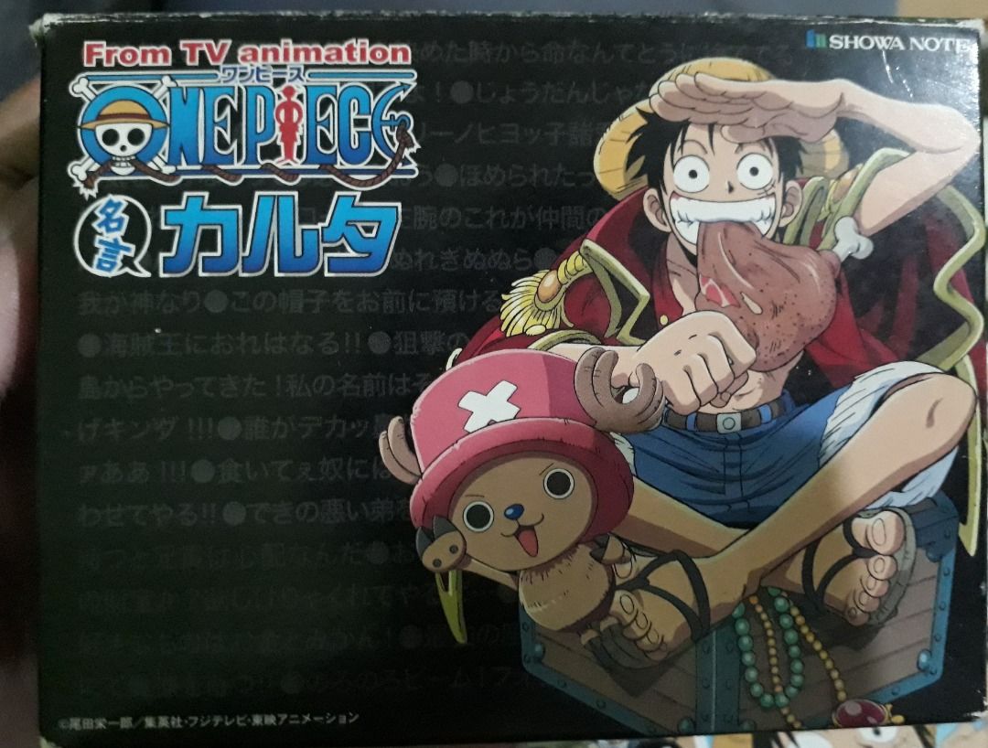 ONE PIECE Karuta Cards Japan, Hobbies & Toys, Toys & Games on Carousell