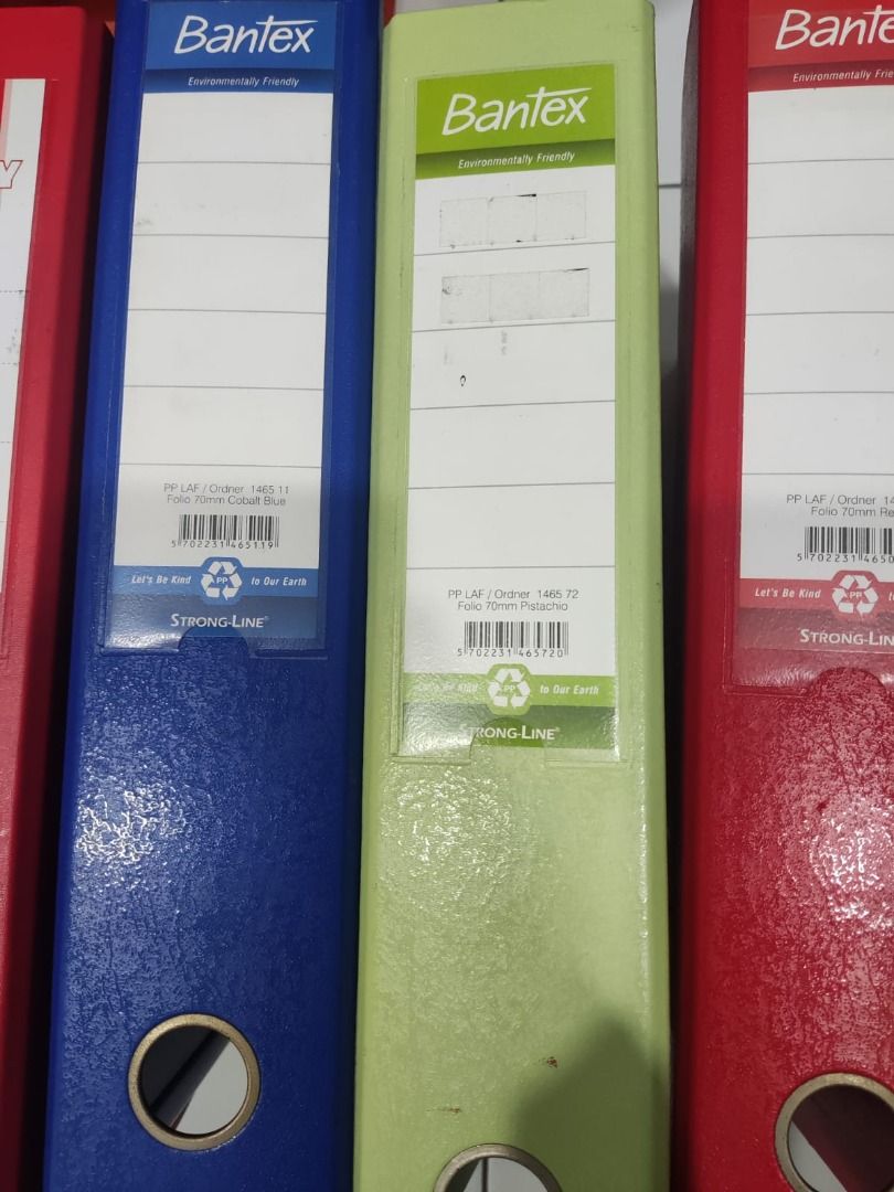 Ordner bantek 1465 folio 7 cm / ordner file / ordner folio warna, Buku & Alat Tulis, Alat Tulis ...