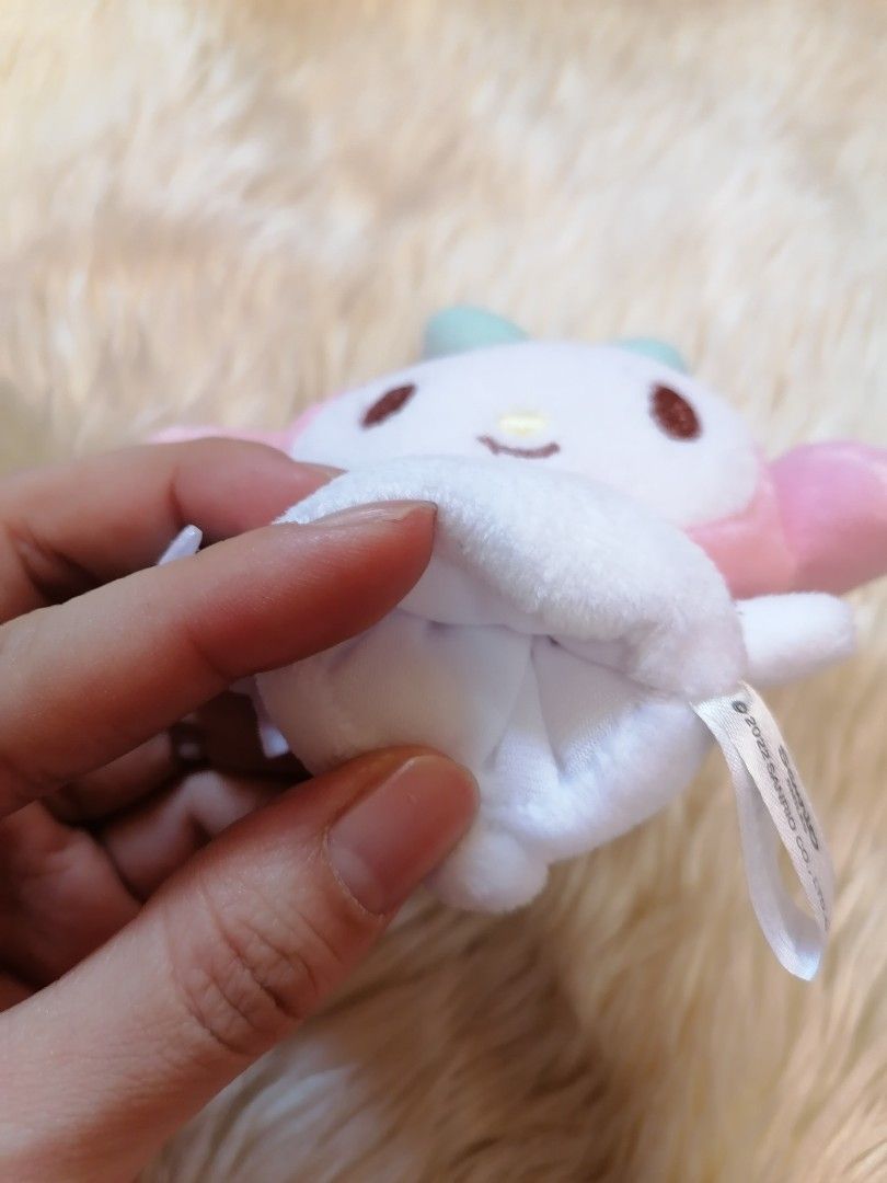 Original Japan Sanrio My Melody Finger Puppet keychain plush Stuffed ...