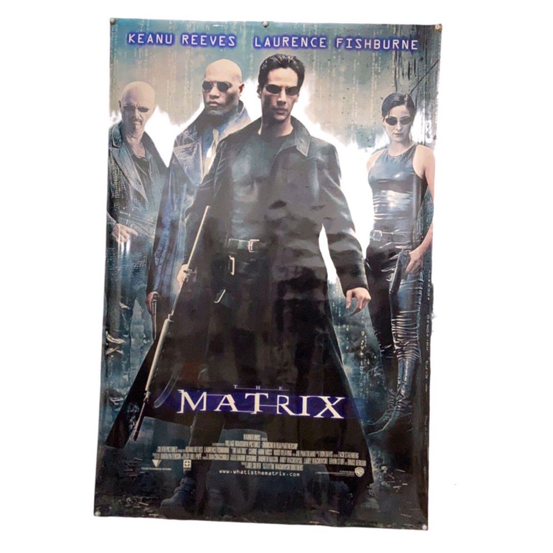 Original Movie Poster The Matrix 1999, Hobbies & Toys, Stationery ...