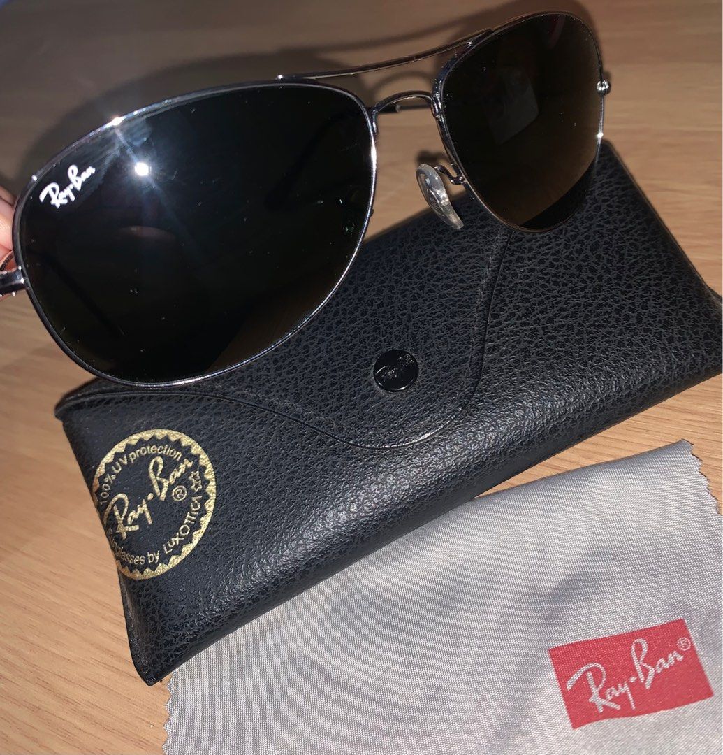 Original Ray-Ban Cockpit RB3362 004 59 14, Men's Fashion, Watches ...