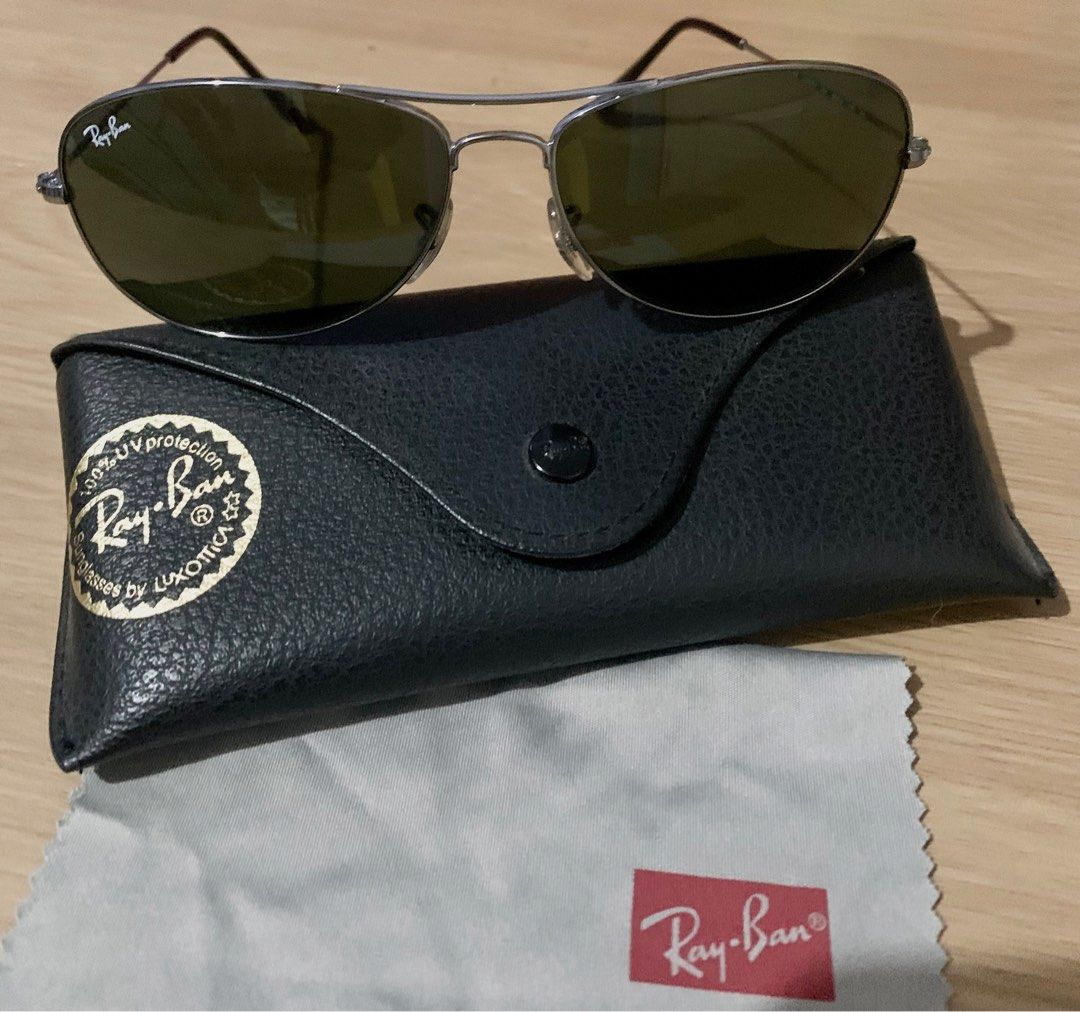 Original Ray-Ban Cockpit RB3362 004 59 14, Men's Fashion, Watches ...