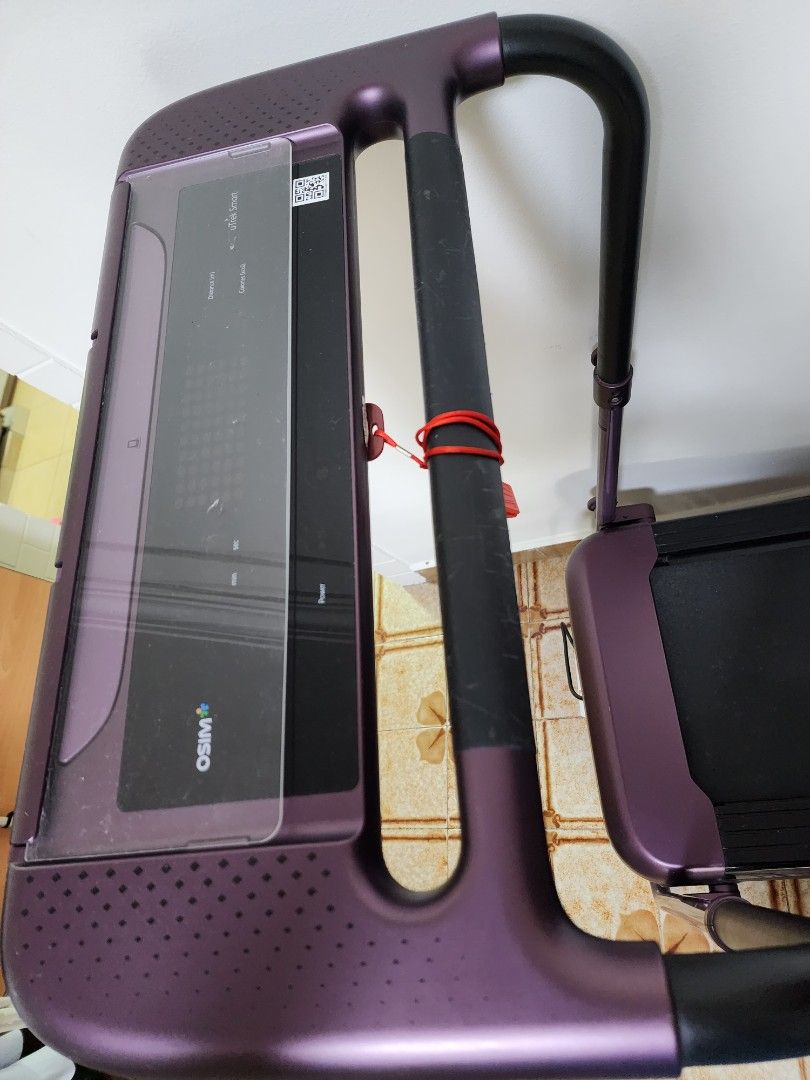 Osim Utrek purple treadmill, Sports Equipment, Exercise & Fitness ...