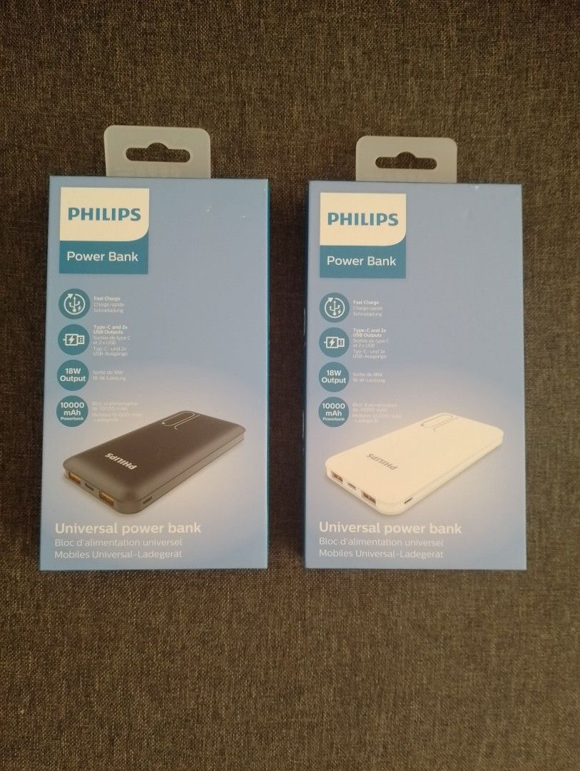 Philips Universal PowerBank 10000Mah, Mobile Phones & Gadgets, Mobile ...