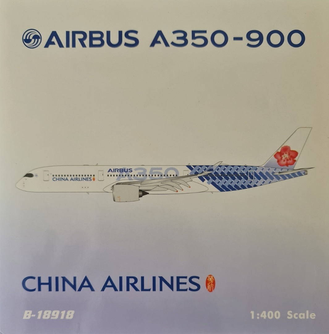 Phoenix Model China Airlines Airbus A350-900 B-18918 "Airbus Carbon ...