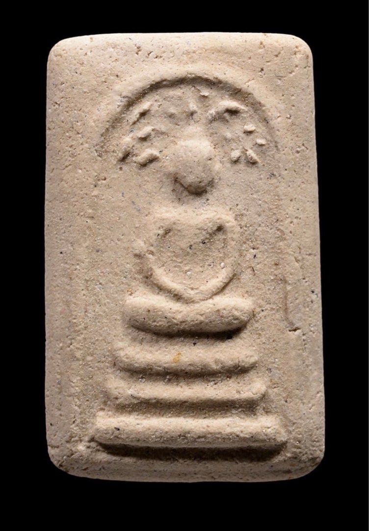 Phra Somdej Bodhi Leaf San Chan 3 Tier Taprachan Card LP Poo Disciple ...