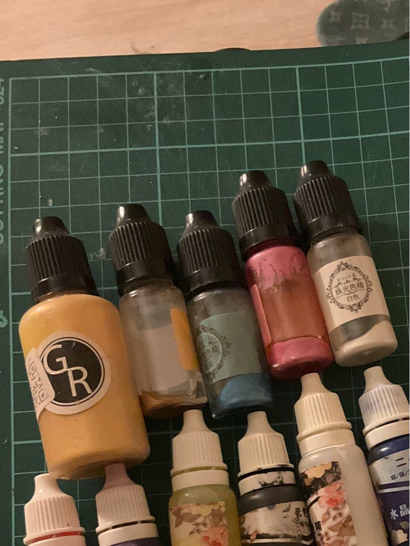 PIGMENTS AND COLOR DYES | for crafts like epoxy resin art or paint ...