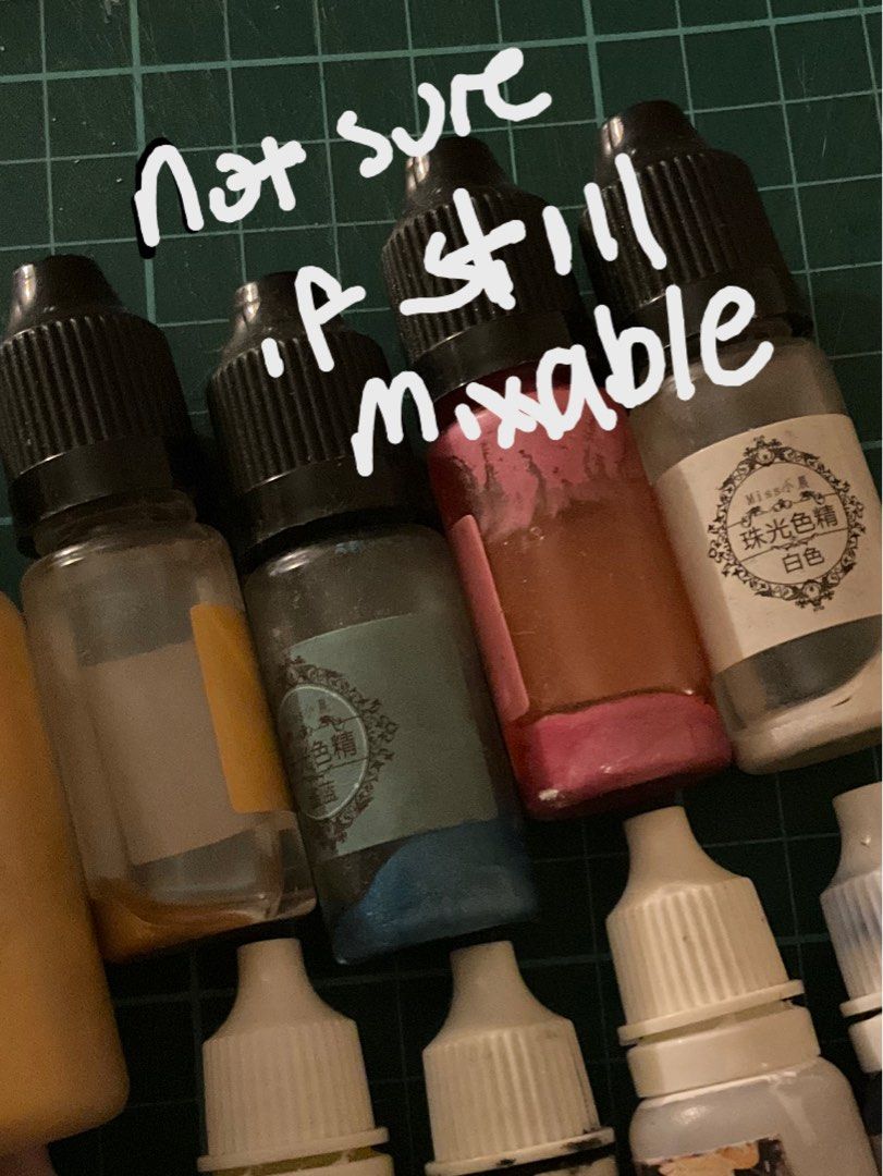 PIGMENTS AND COLOR DYES | for crafts like epoxy resin art or paint ...