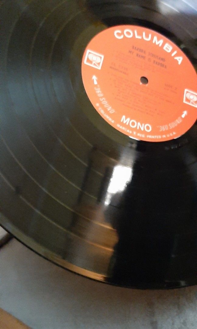 Plaka/ vinyl record.BARBRA STREISAND, Hobbies & Toys, Music & Media ...