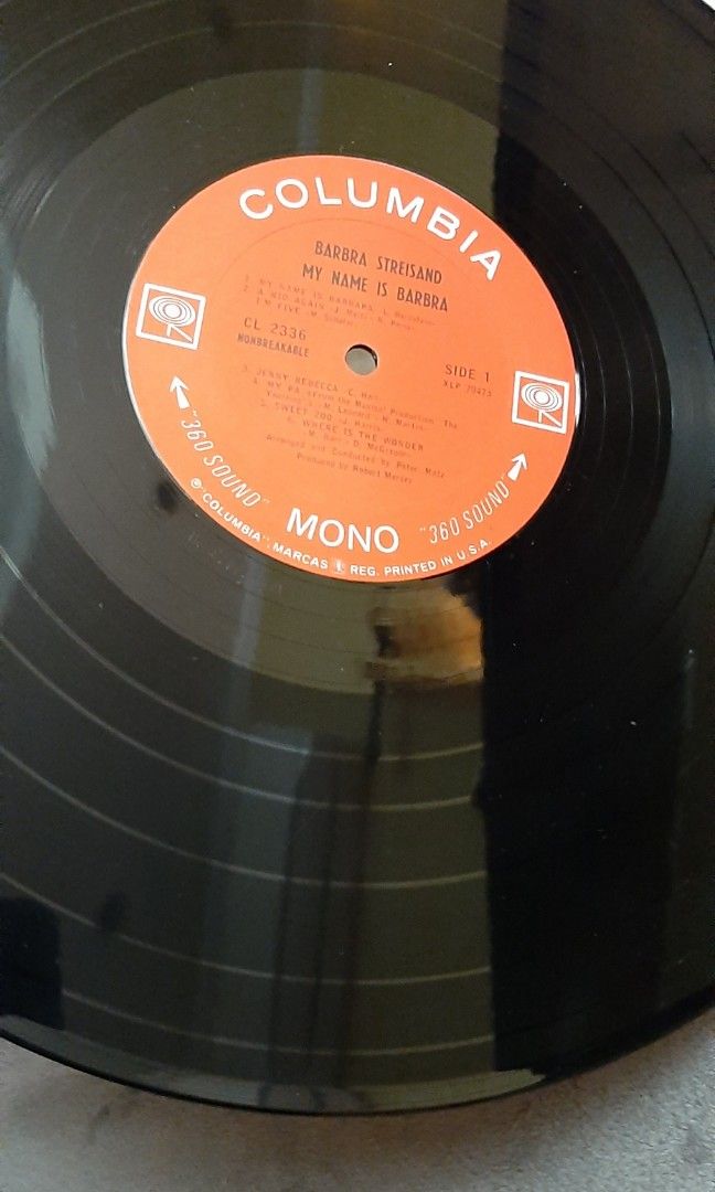 Plaka/ vinyl record.BARBRA STREISAND, Hobbies & Toys, Music & Media ...