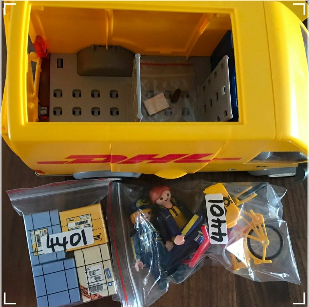 Playmobil post offices & DHL van, Hobbies & Toys, Toys & Games on Carousell