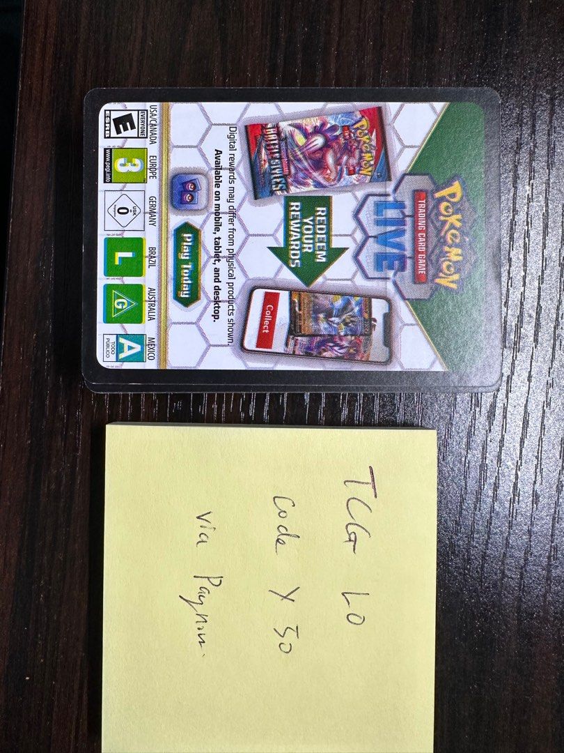 Pokemon TCG Codes, Hobbies & Toys, Toys & Games on Carousell
