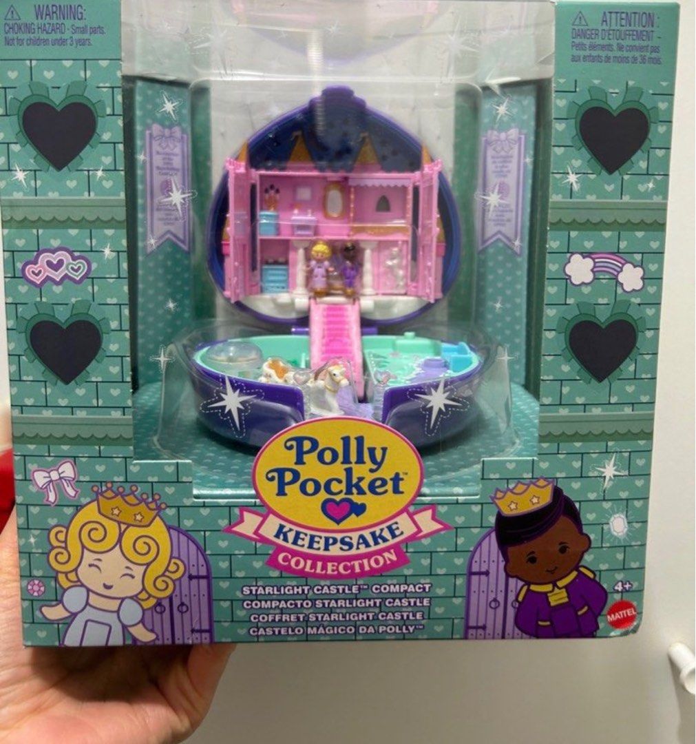 全新：polly pocket 復刻版 可着燈, 興趣及遊戲, 玩具 & 遊戲類 - Carousell