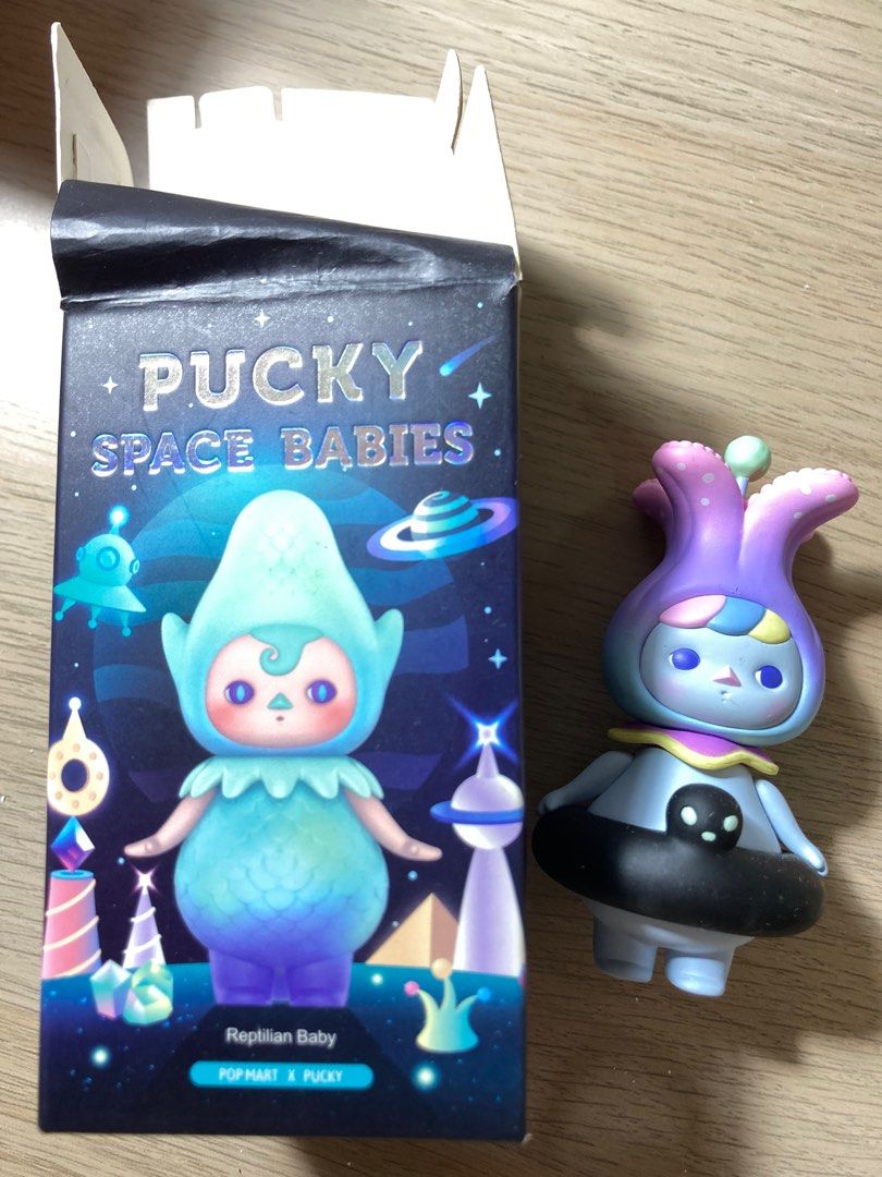 Popmart Pucky盲盒Space Babies, 興趣及遊戲, 玩具 & 遊戲類 - Carousell