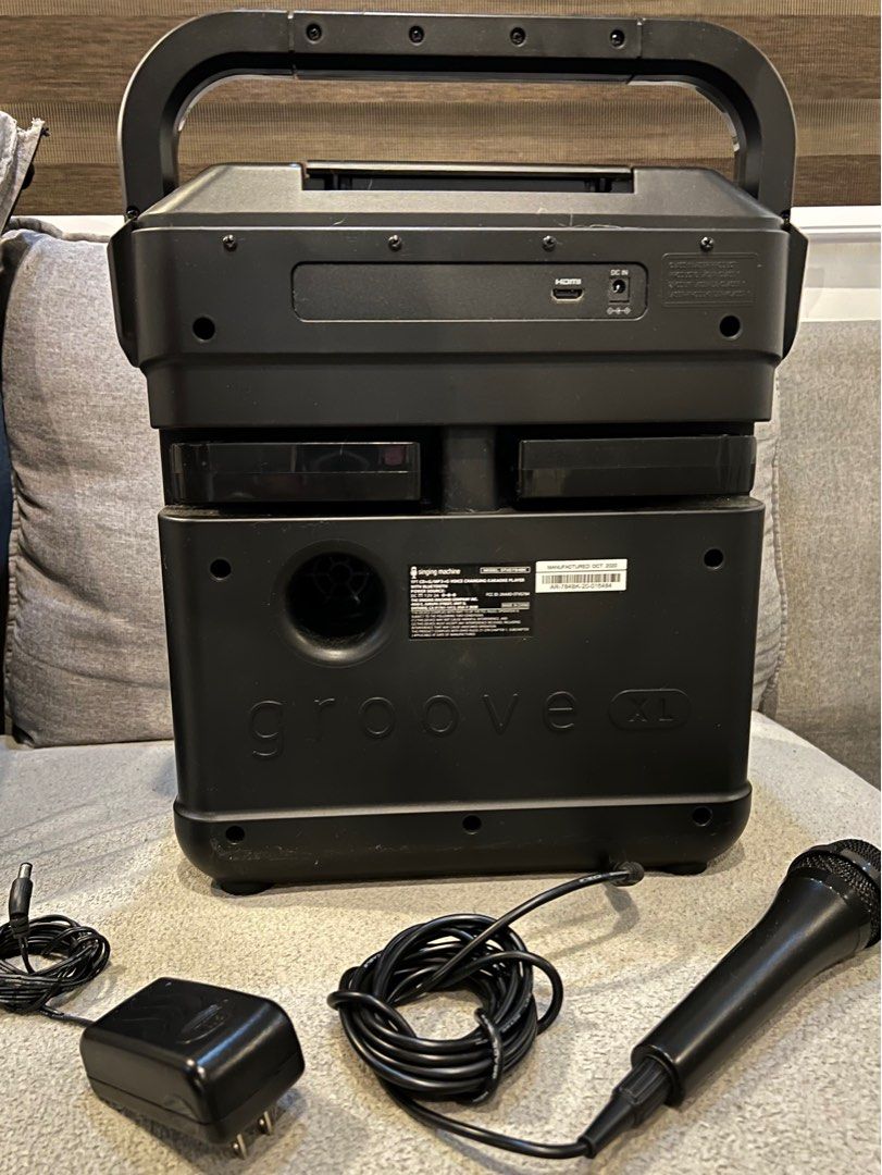 Portable Karaoke (Singing Machine - Groove XL) on Carousell