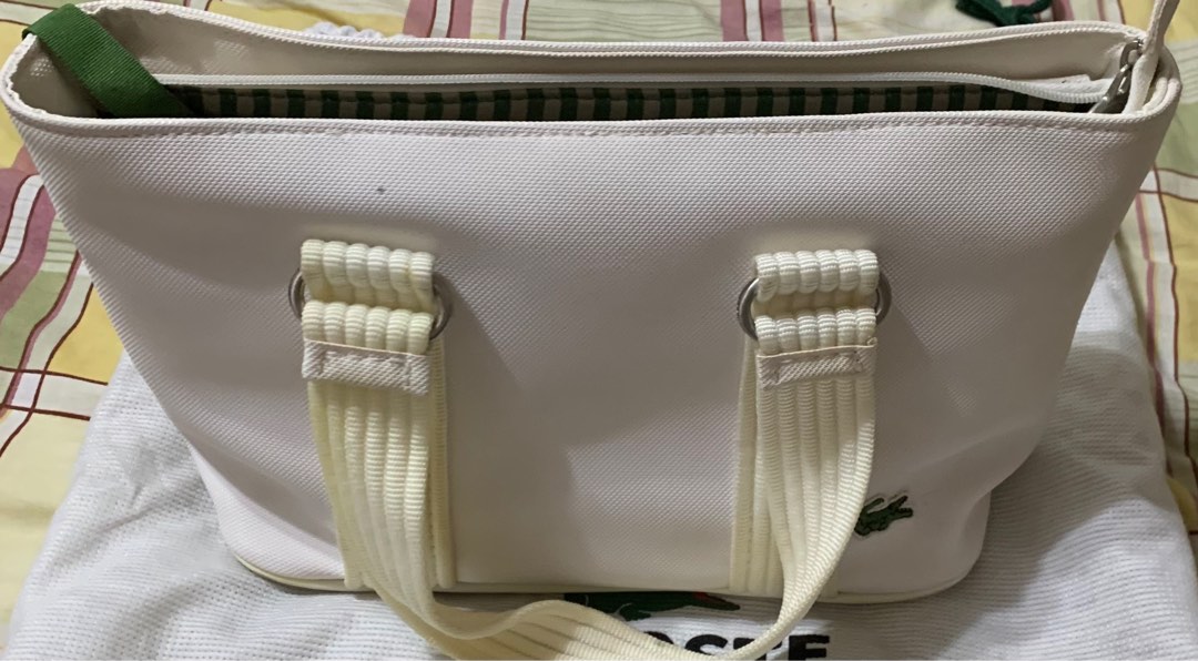 Pre loved lacoste bag on Carousell