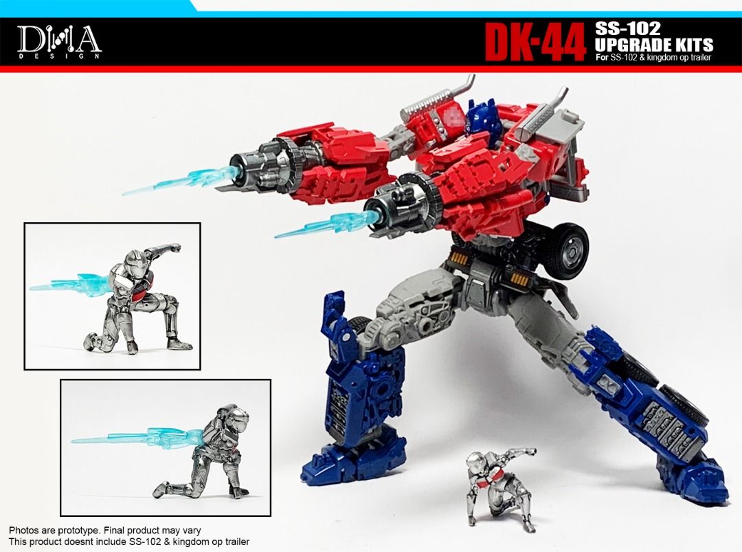 DNA Design, DK-44 upgrade kit for SS-102 Studio Series ROTB Optimus ...