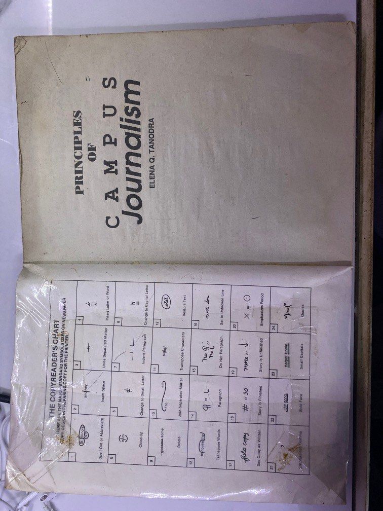 Principles of Campus Journalism on Carousell