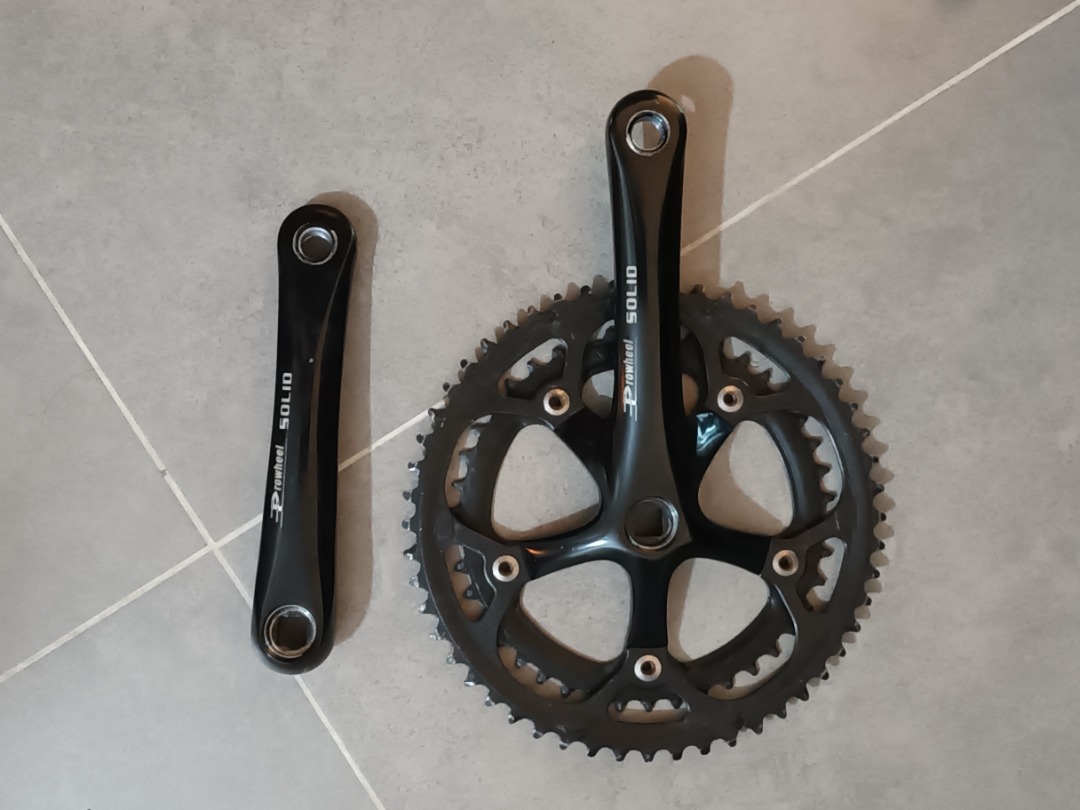 Prowheel crankset 單車大餅前餅 前二 42-52T 7, 8, 9速, 運動產品, 單車及配件, 單車 - Carousell