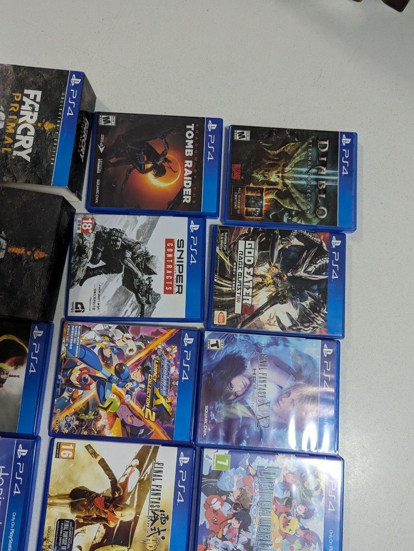 PS4 Games playstation 4 diablo 3 god eater 2 sniper contracts tomb ...