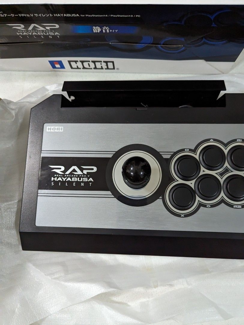 Ps4 playstation 4 and 3 Hori RAP Hayabusa silent joystick controller ...