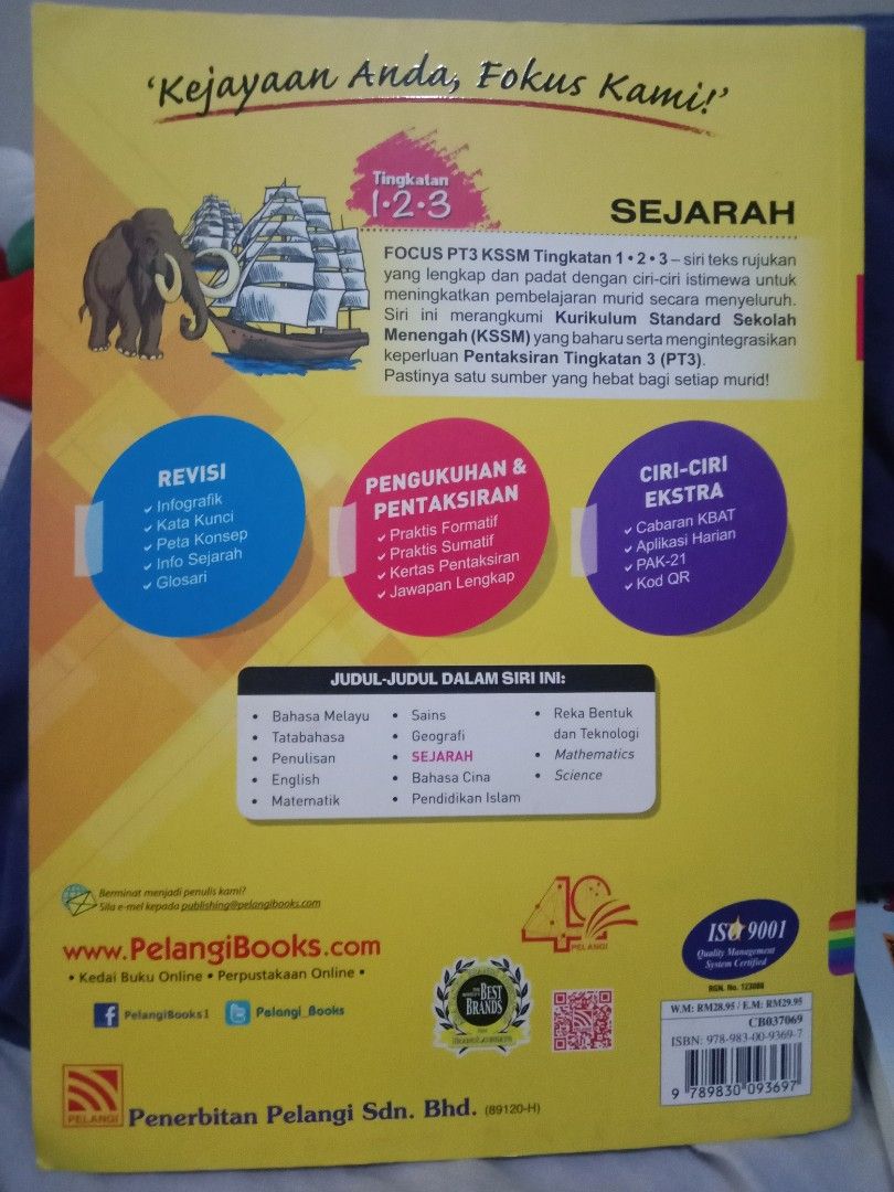PT3 SEJARAH REVISION BOOK FOCUS, Hobbies & Toys, Books & Magazines ...