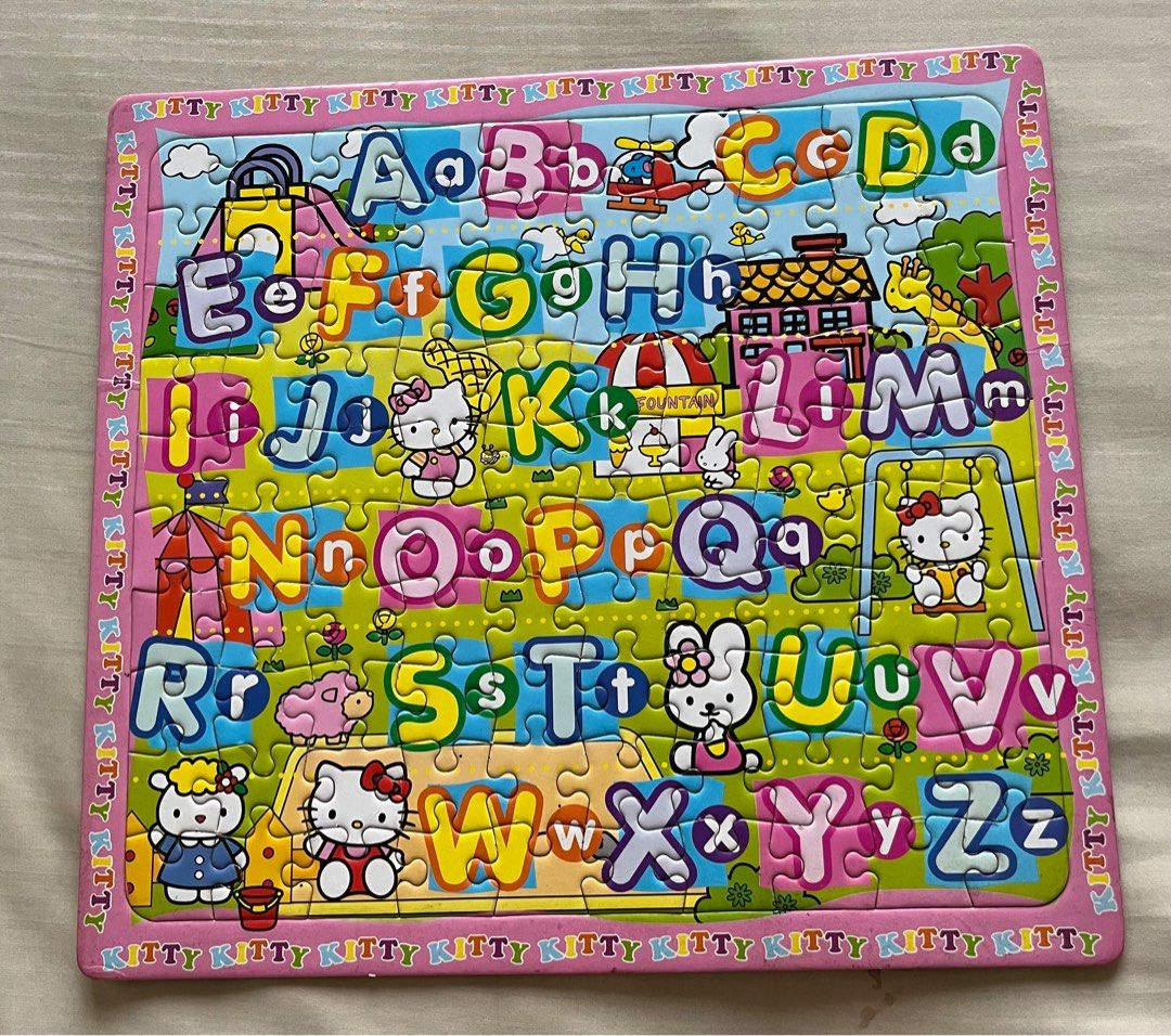hello kitty abc puzzle