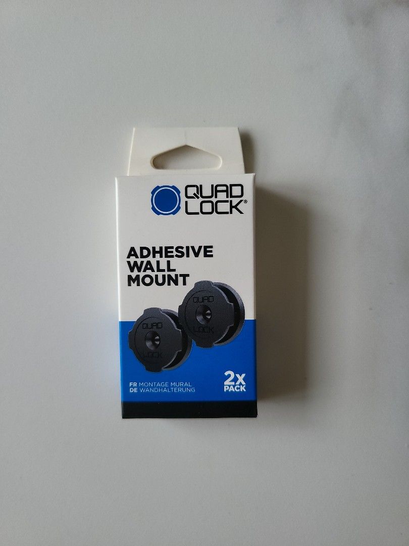 Quad Lock Adhesive Wall Mount, Mobile Phones & Gadgets, Mobile & Gadget ...