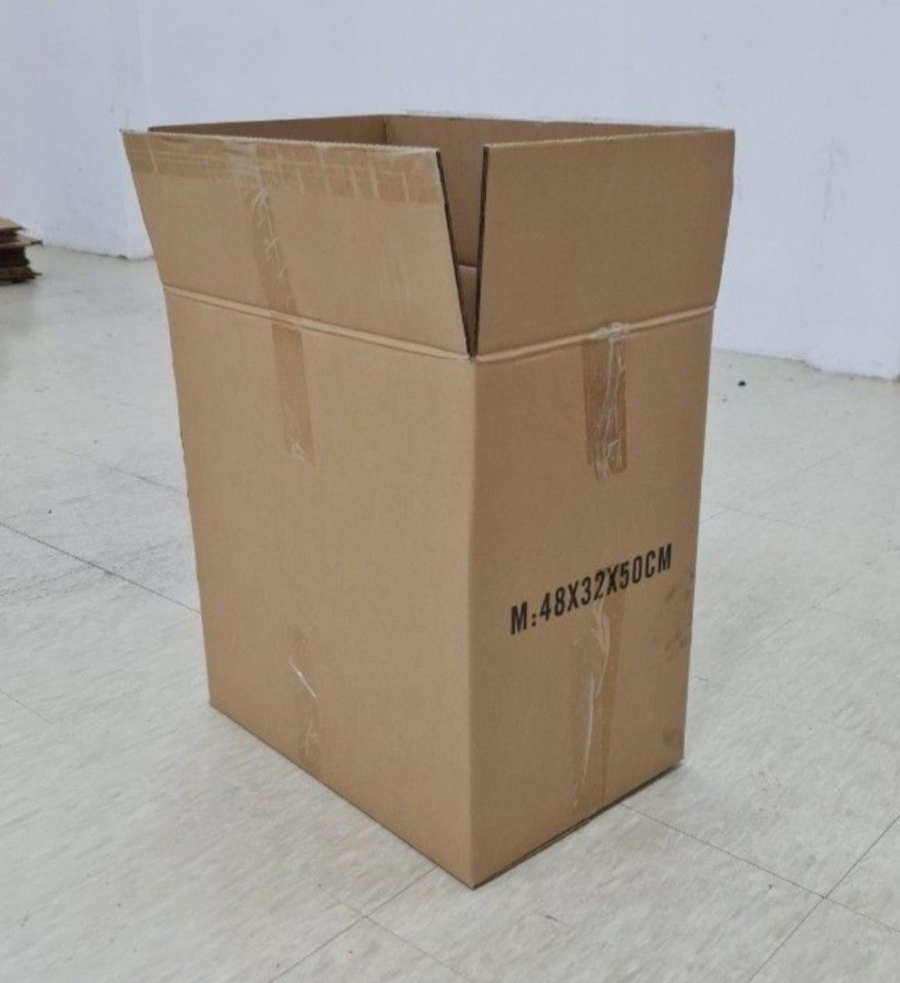 Quality carton box for shifting moving house [Thick twin wall ...