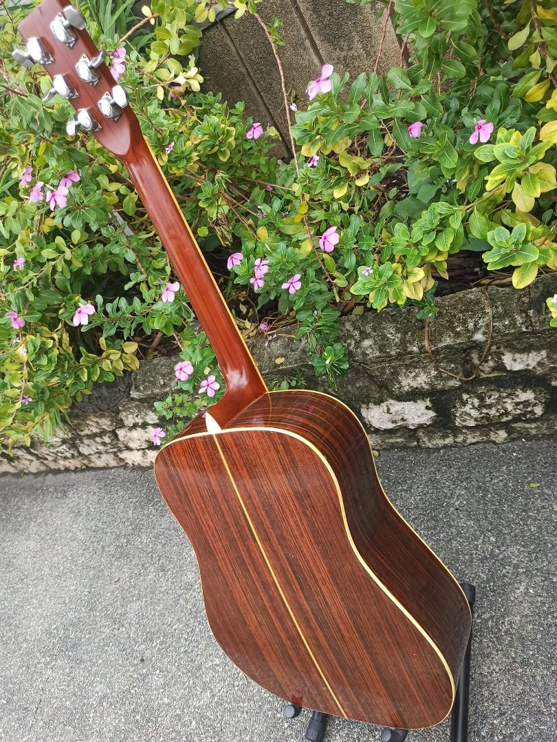 Rare & Vintage Yamaki F-120 1970s Dreadnought Acoustic Guitar - PHP ...