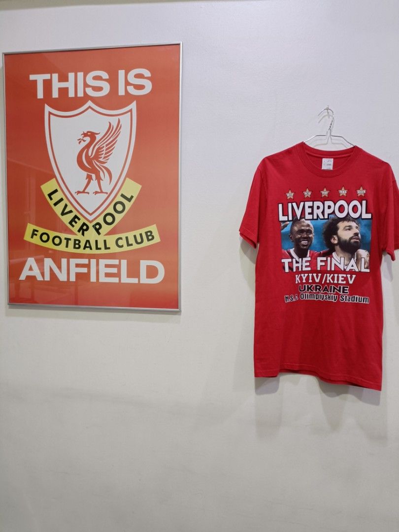 Rare Liverpool 2018 Champions League Finals Shirt with Salah's ...