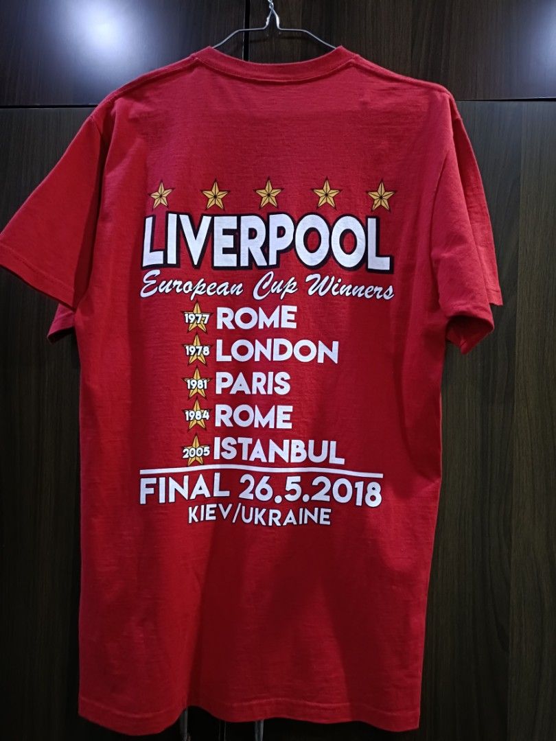 Rare Liverpool 2018 Champions League Finals Shirt with Salah's ...