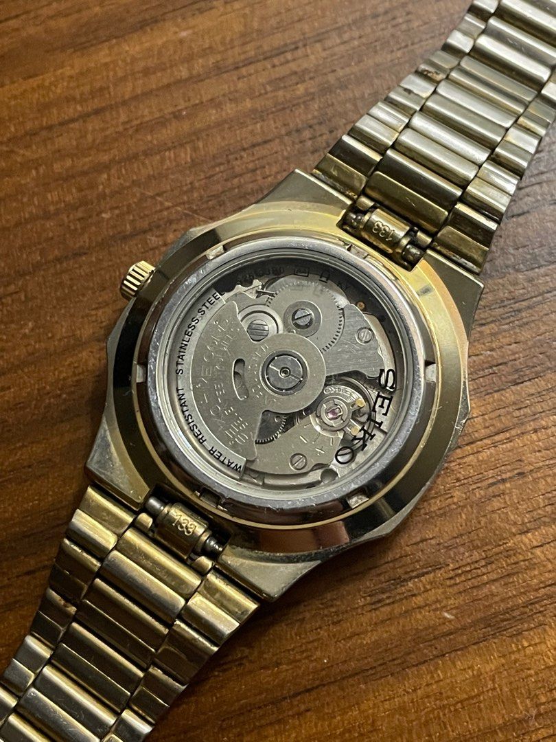 Rare “Gold Seikonaut” Nautilus Homage - Seiko 5 SNKK52, Men's Fashion ...