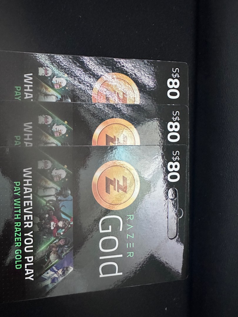 Razor Gold, Video Gaming, Gaming Accessories, Game Gift Cards ...