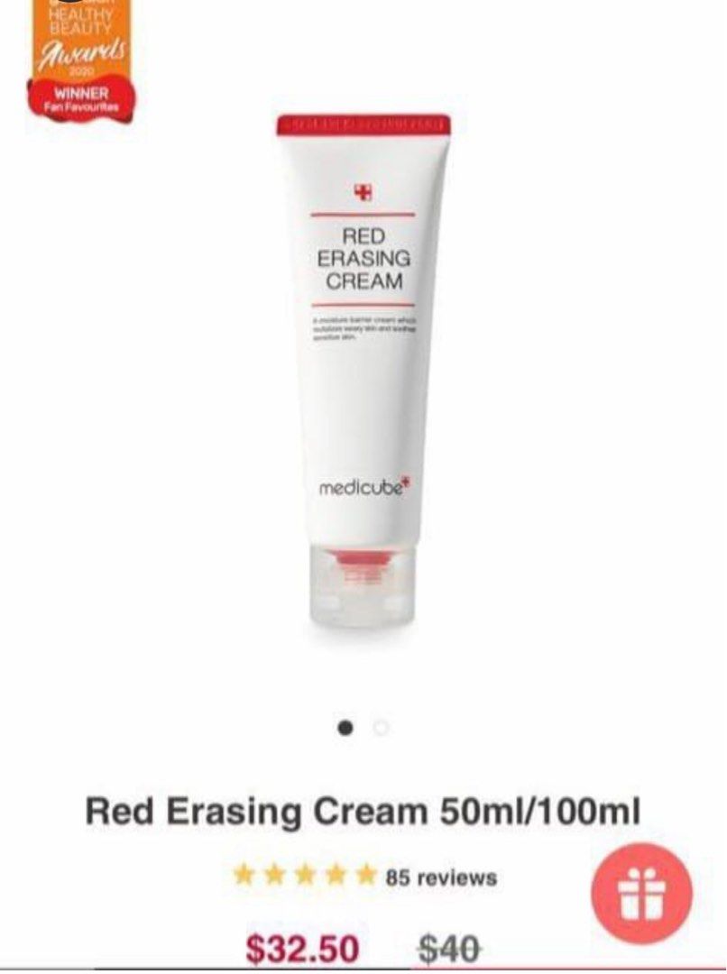 RED ERASING CREAM (50ml) ~2 Box, Beauty & Personal Care, Face, Face ...