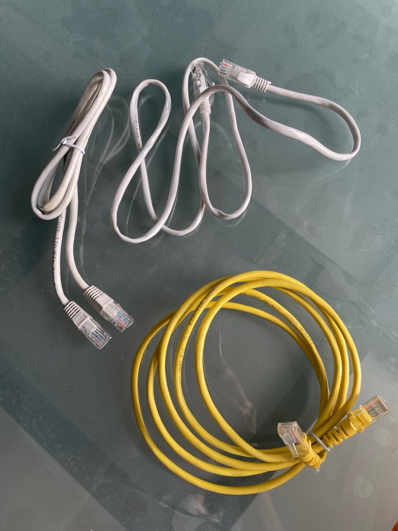 RJ45 LAN Cables, Computers & Tech, Parts & Accessories, Cables ...