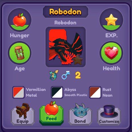 [Roblox - Dragon Adventures] Robodon, Video Gaming, Gaming Accessories ...