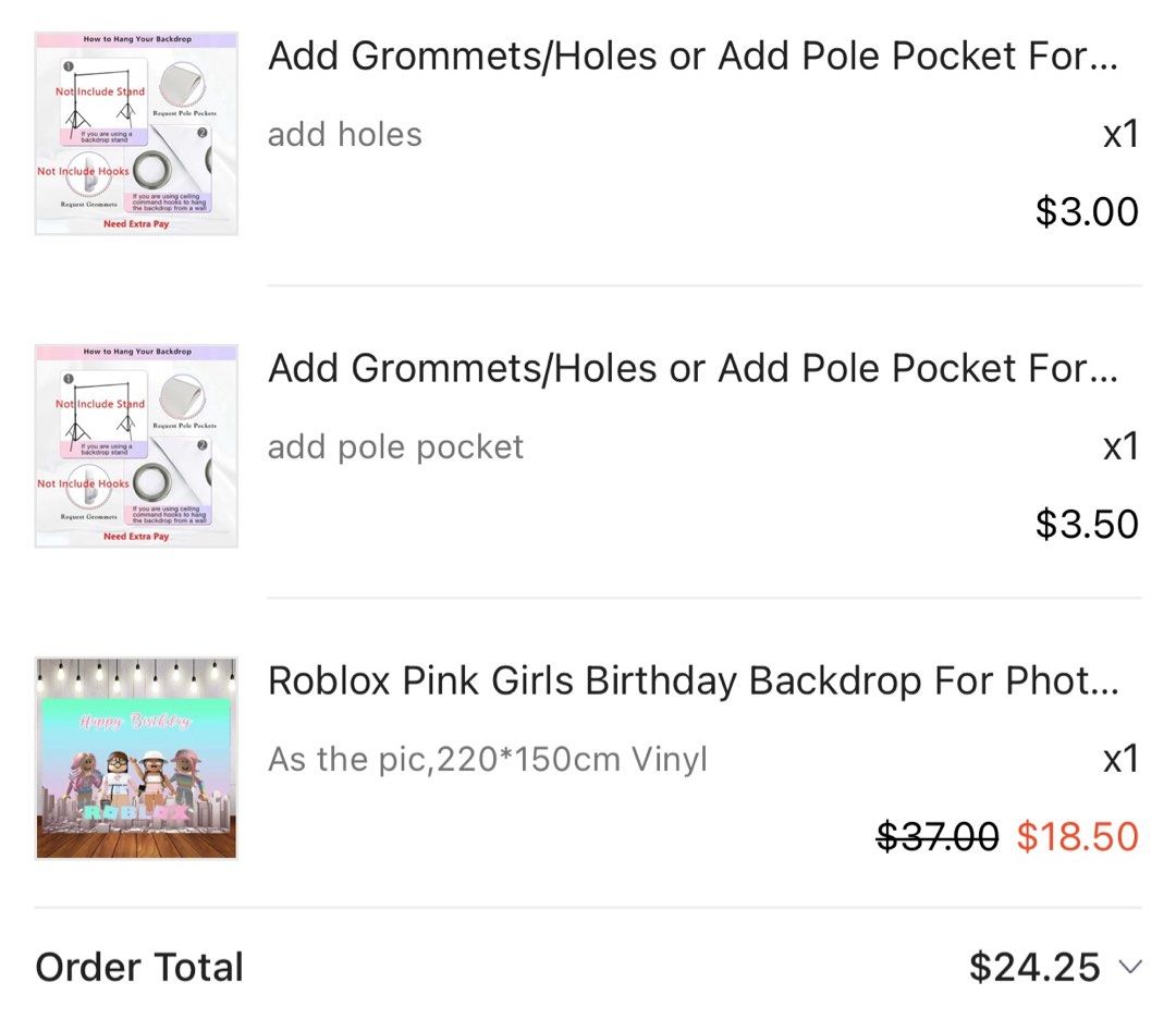 Roblox Girls Backdrop, Photography, Photography Accessories, Lighting ...
