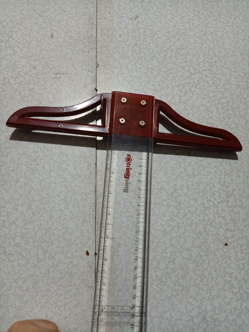 Rotring 36-Inches T-Square (w/ Free 50-cm Ruler) on Carousell
