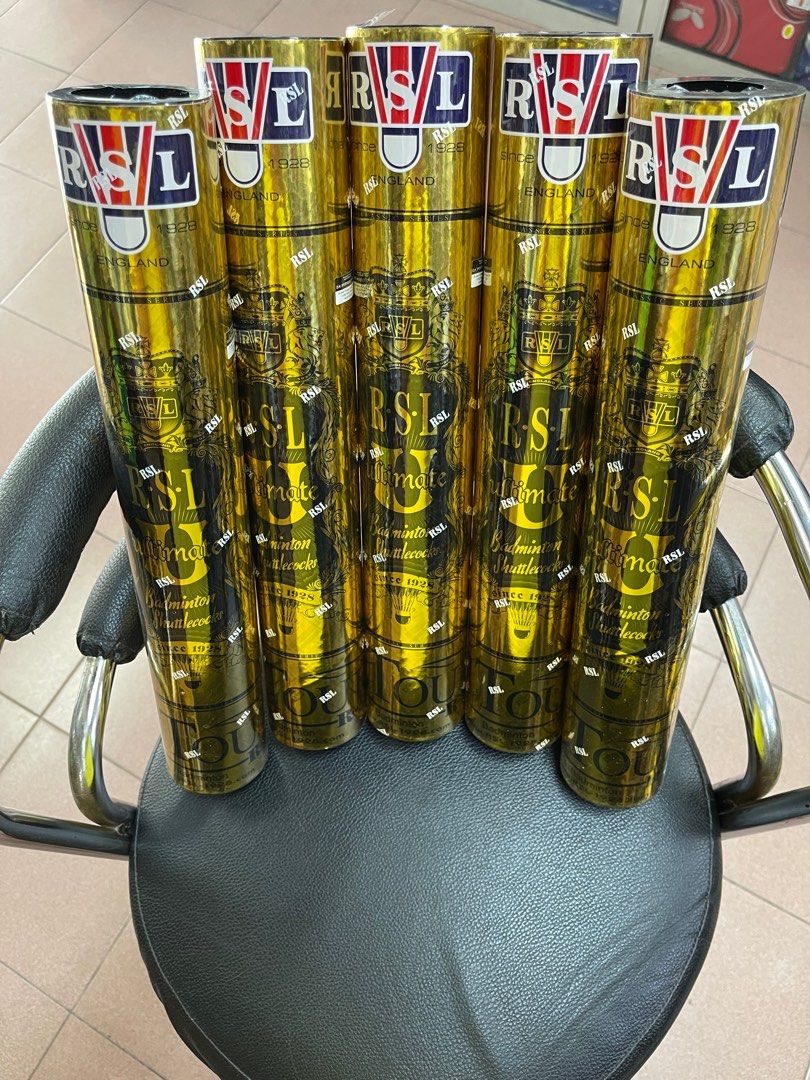 RSL Ultimate Shuttlecocks (New), Sports Equipment, Sports & Games ...