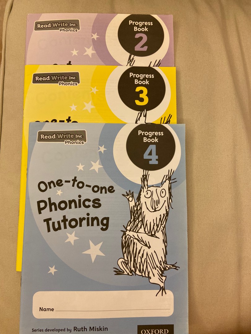 RWI 教材 Read Write Inc. Phonics: One-to-one Phonics Tutoring Progress ...