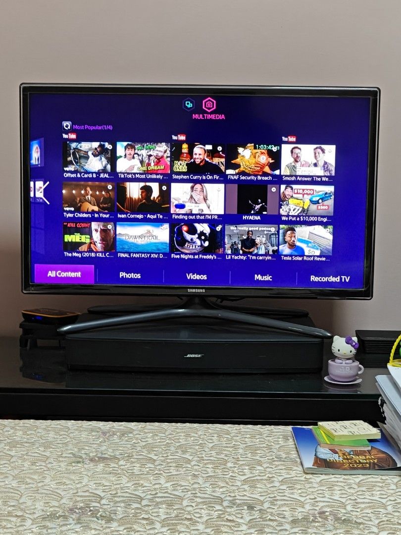 Samsung 32 inch smart TV, TV & Home Appliances, TV & Entertainment, TV ...