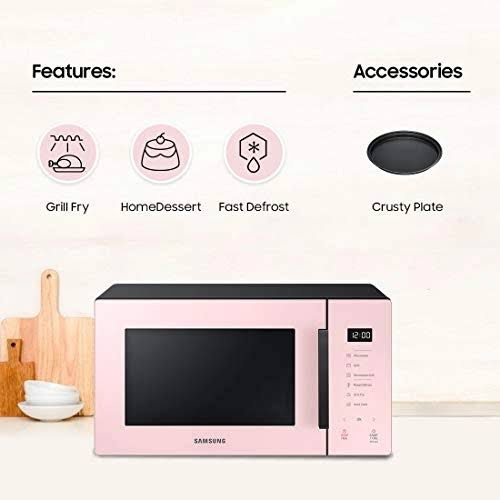 Samsung Bespoke Microwave Pink, TV & Home Appliances, Kitchen ...