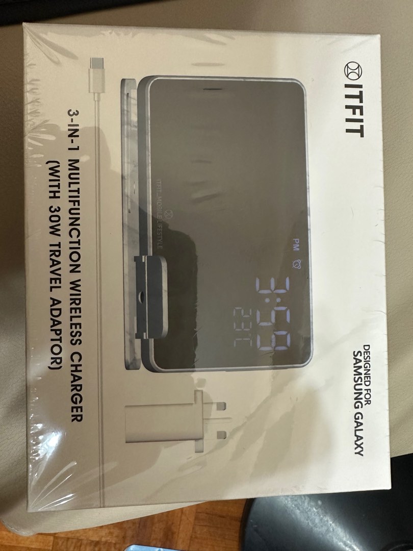 Samsung INFIT 3-in-1 multifunction wireless charger, 手提電話, 電話及其他裝置配件 ...