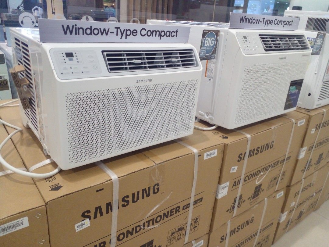 Samsung Window Type Aircon Compact .75hp 1.0hp 1.5hp, TV & Home ...