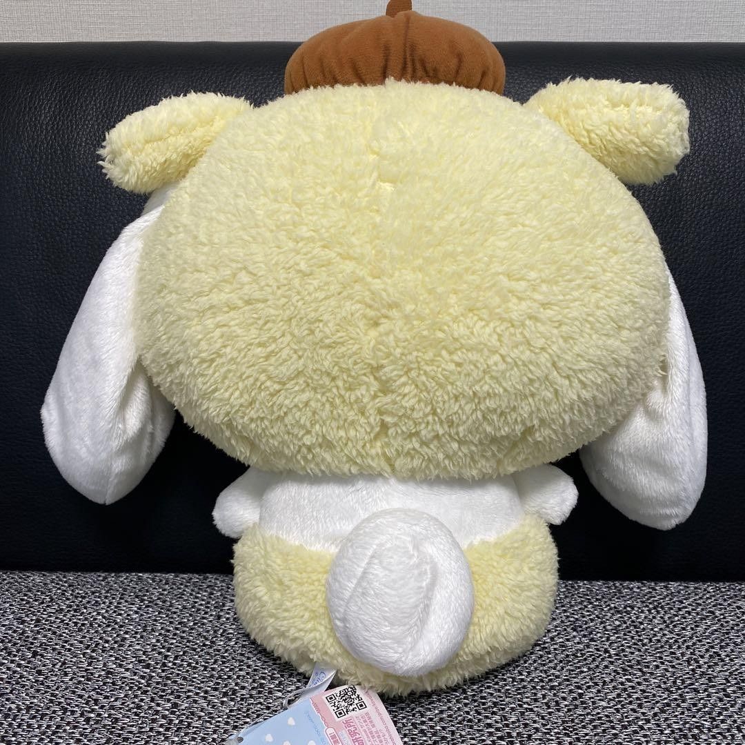 Sanrio Cinnamoroll x Pompompurin Collab 20th anniversary plush, Hobbies ...
