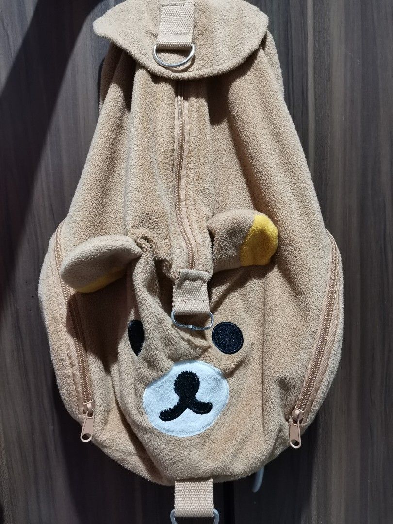 San-x Rilakkuma backpack, Women's Fashion, Bags & Wallets, Backpacks on ...