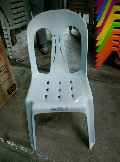 SANYO WHITE MONOBLOCK CHAIR - To Tunasan Muntinlupa City, Furniture ...